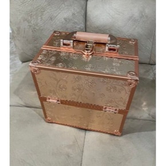 Storage & Organization | New Makeup Train Case Cosmetic Box Portable ...